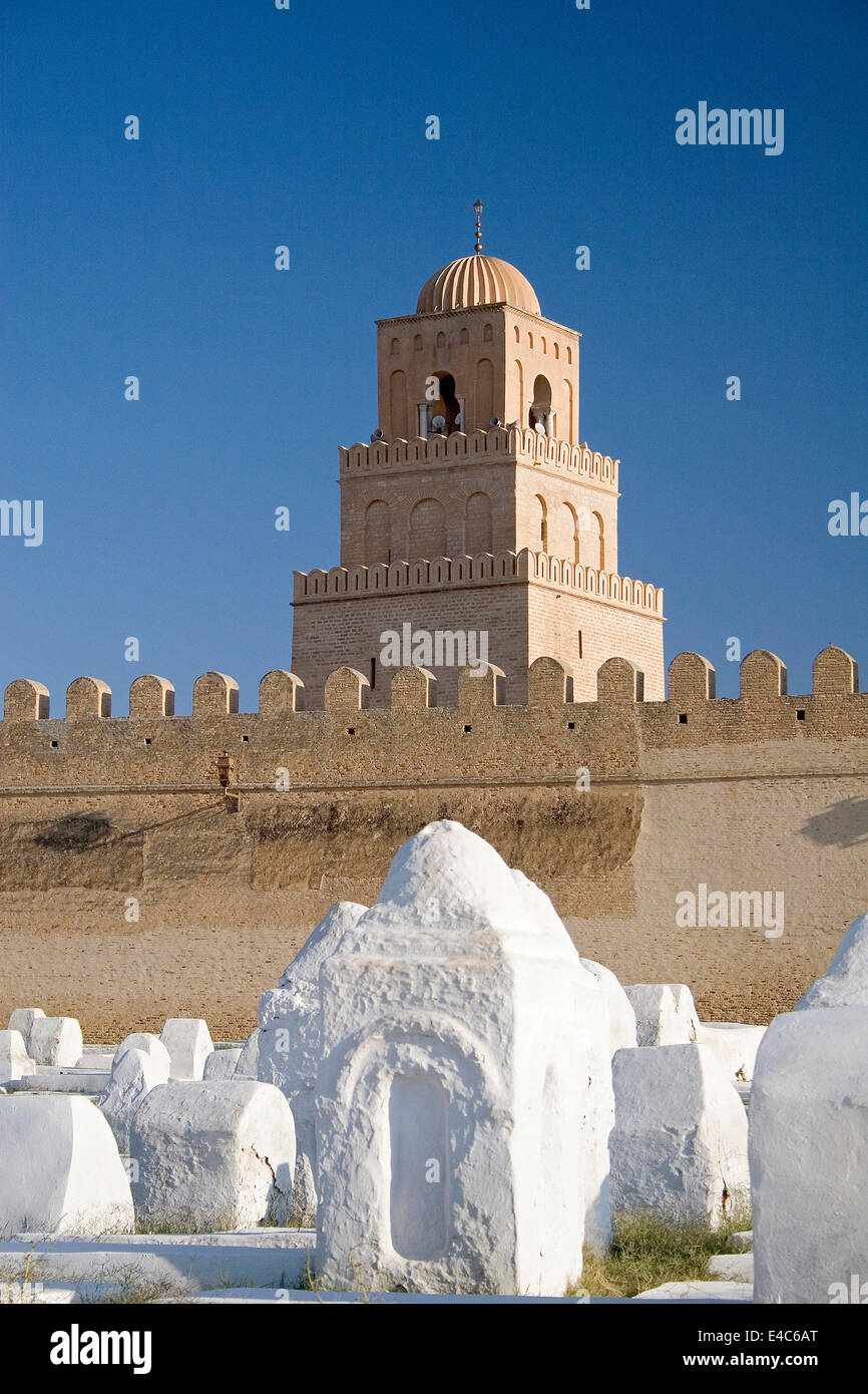 Kairouan mosque, Tunisia Stock Photo - Alamy