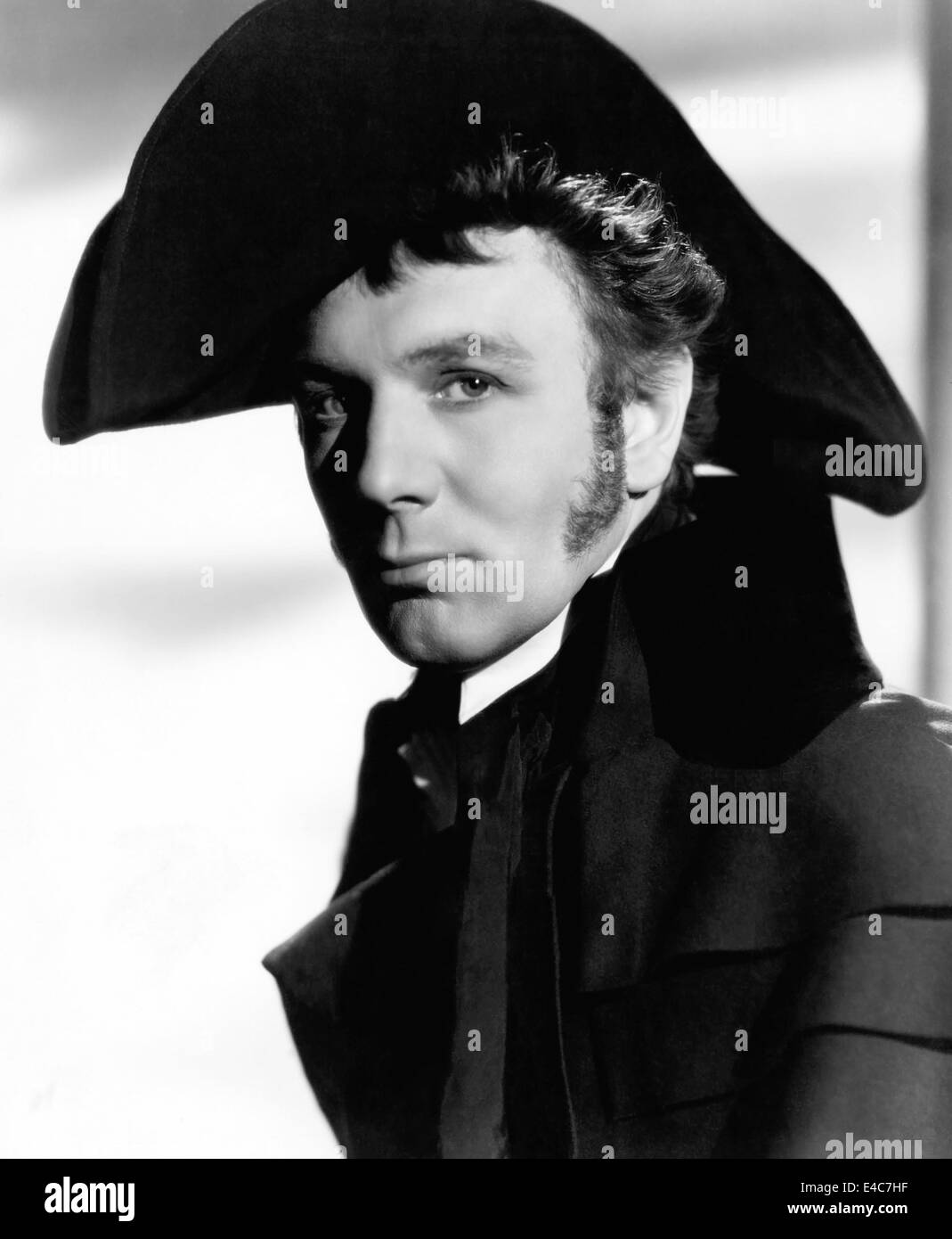 Michael Redgrave, on-set of the Film, "The Smugglers" (aka The Man ...