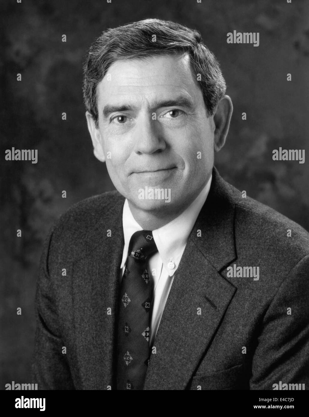 Dan Rather, American Journalist, Portrait, circa 1992 Stock Photo - Alamy