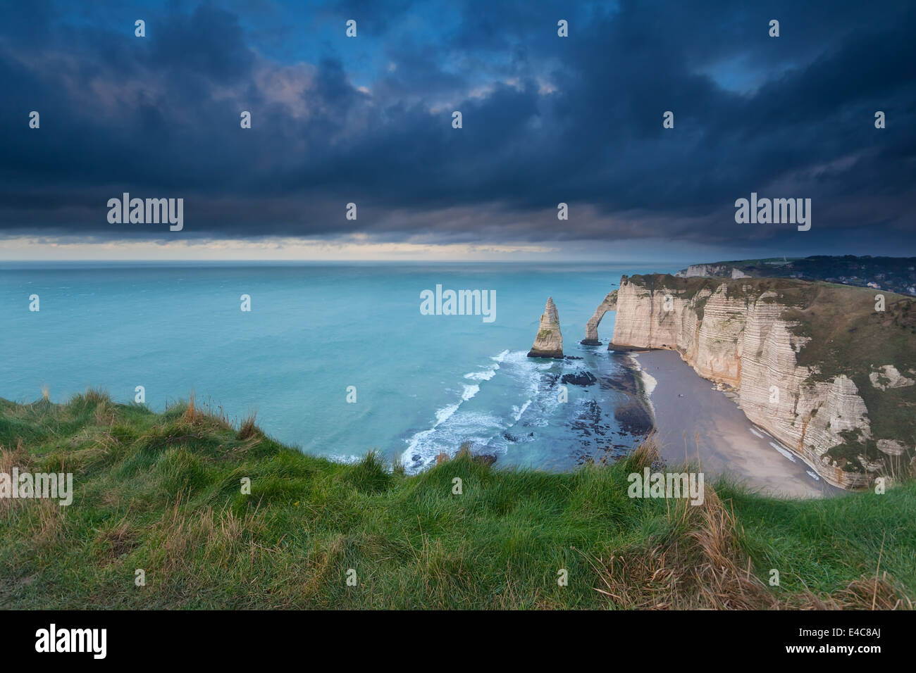 Stormy weather over normandy hi-res stock photography and images - Alamy