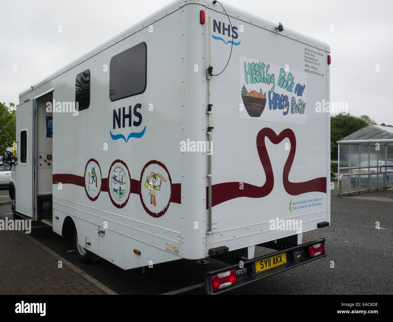 Outer Hebrides NHS Mobile Unit highly effective healthcare screening ...