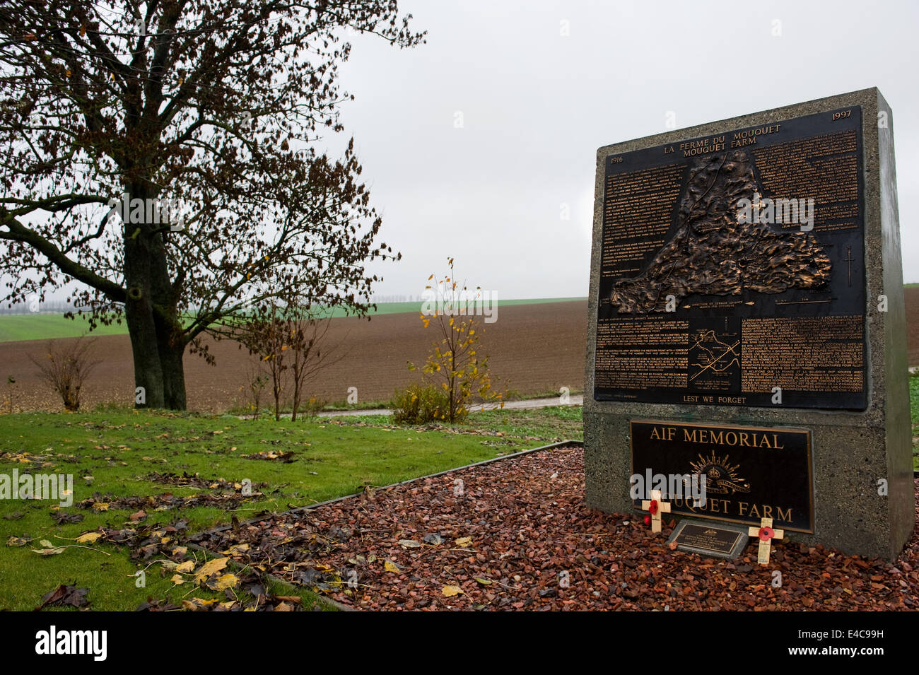 A Ross Bastiaan bronze plaque commemorating the 6.300 dead Australian ...