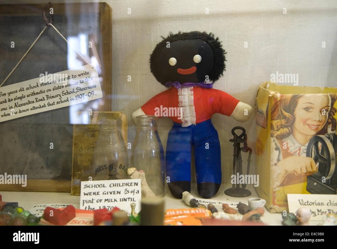 Gollywog Golliwog Golly Wog a child's old fashioned soft toy. Old ...