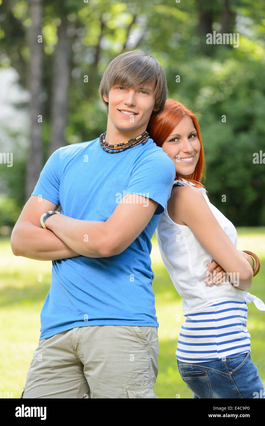 Teenagers standing outside leaning against hi-res stock photography and ...