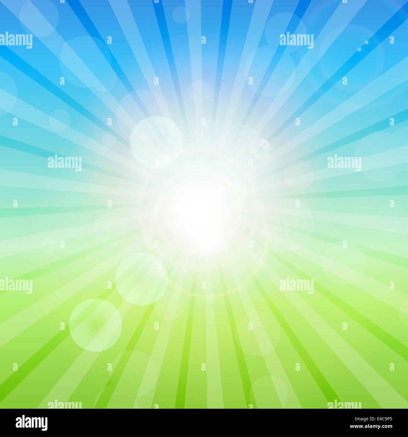 Summer Abstract Background. Vector Illustration Stock Photo - Alamy