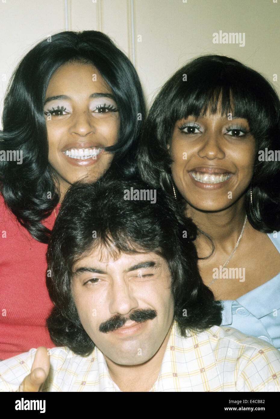DAWN US vocal group with Tony Orlando about 1973 Stock Photo - Alamy