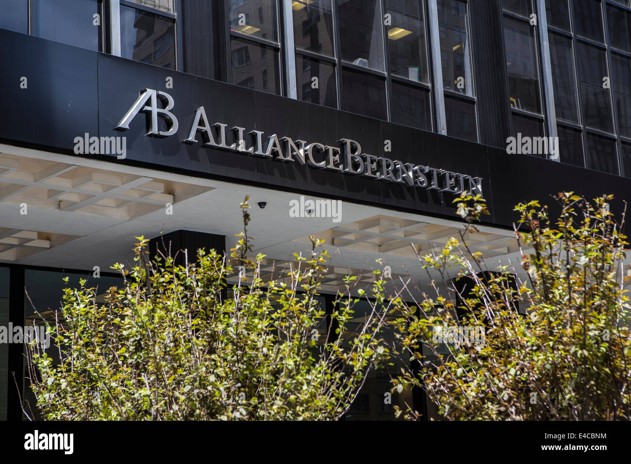 Alliance Bernstein offices are pictured in the New York City borough of ...