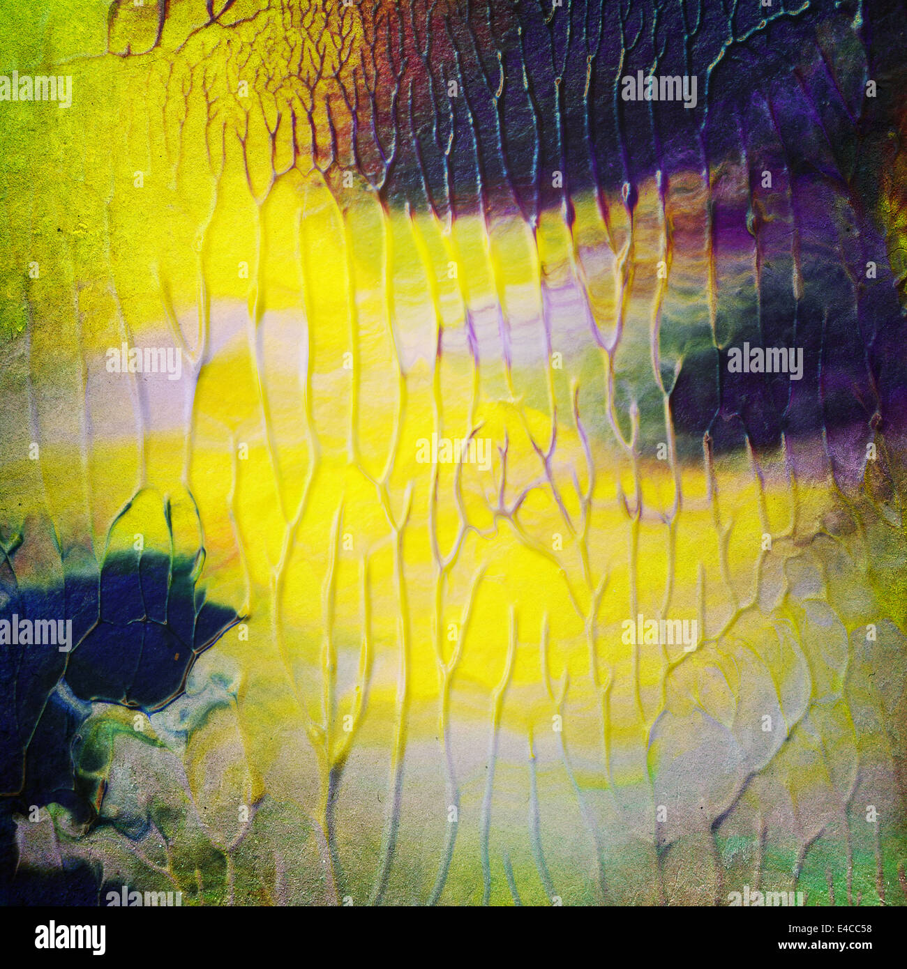 acrylic paint on old paper background Stock Photo - Alamy