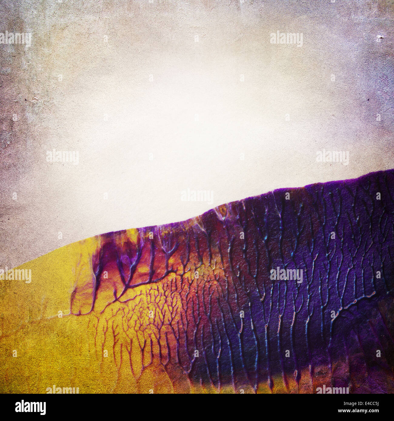 acrylic paint on old paper background Stock Photo - Alamy