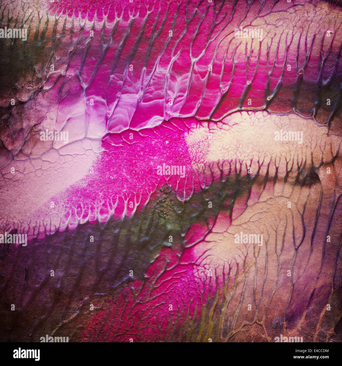 acrylic paint on old paper background Stock Photo - Alamy