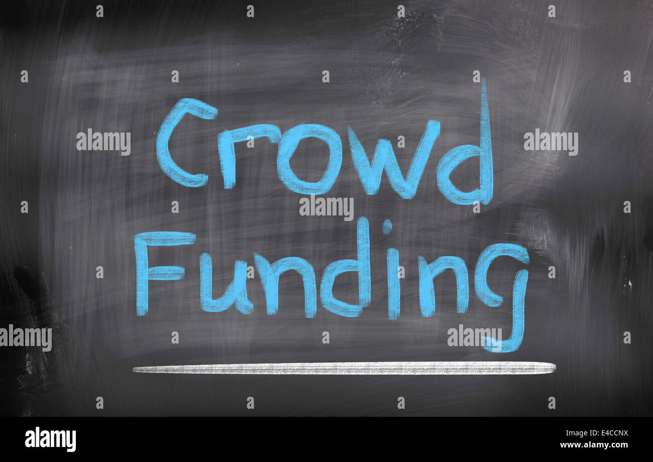 Crowd Funding Concept Stock Photo - Alamy