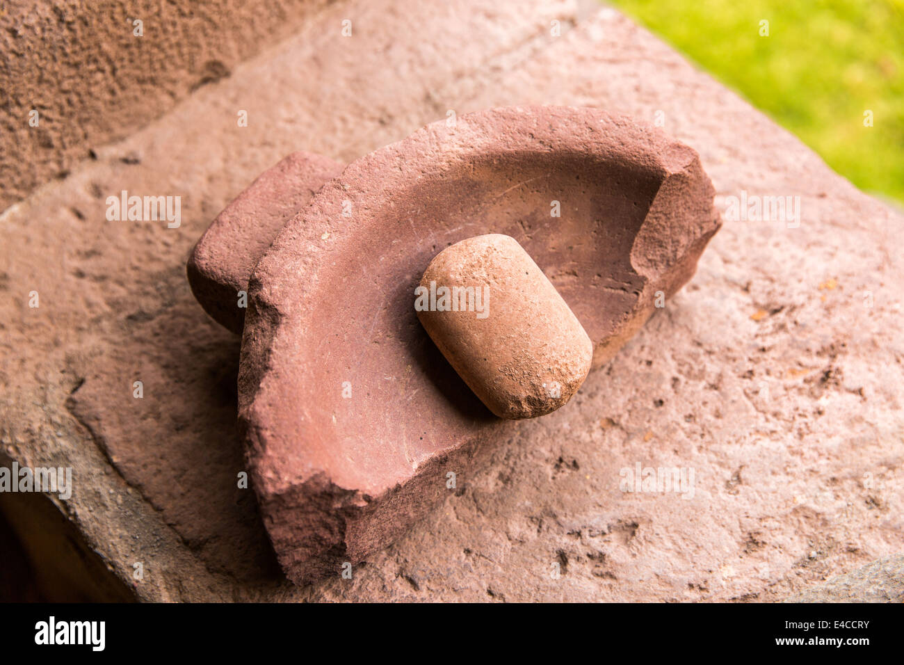 Peru. Ancient Aztec and Maya stone sculptures. South America Stock ...