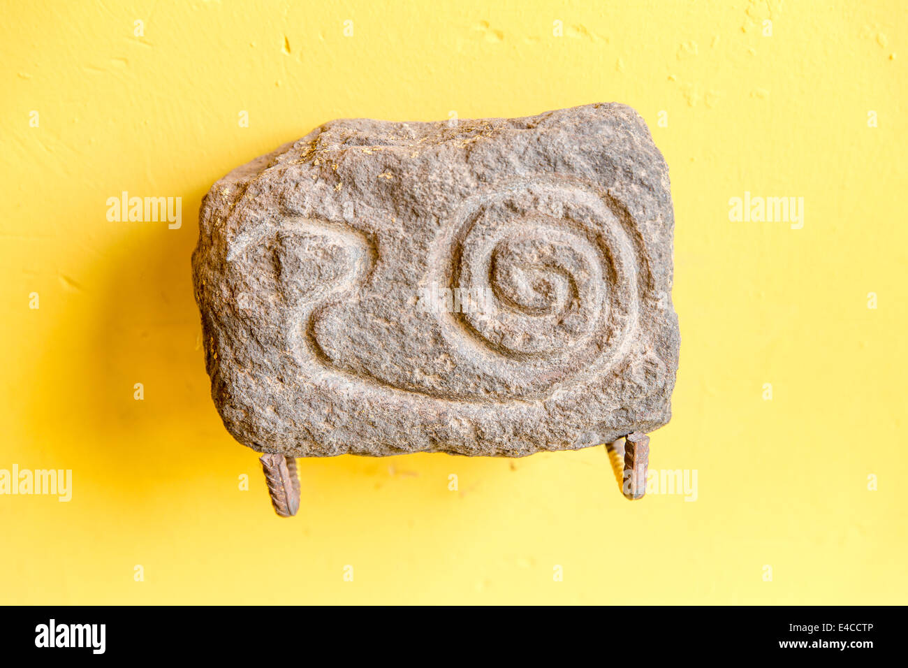 Peru. Ancient Aztec and Maya stone sculptures. South America Stock ...