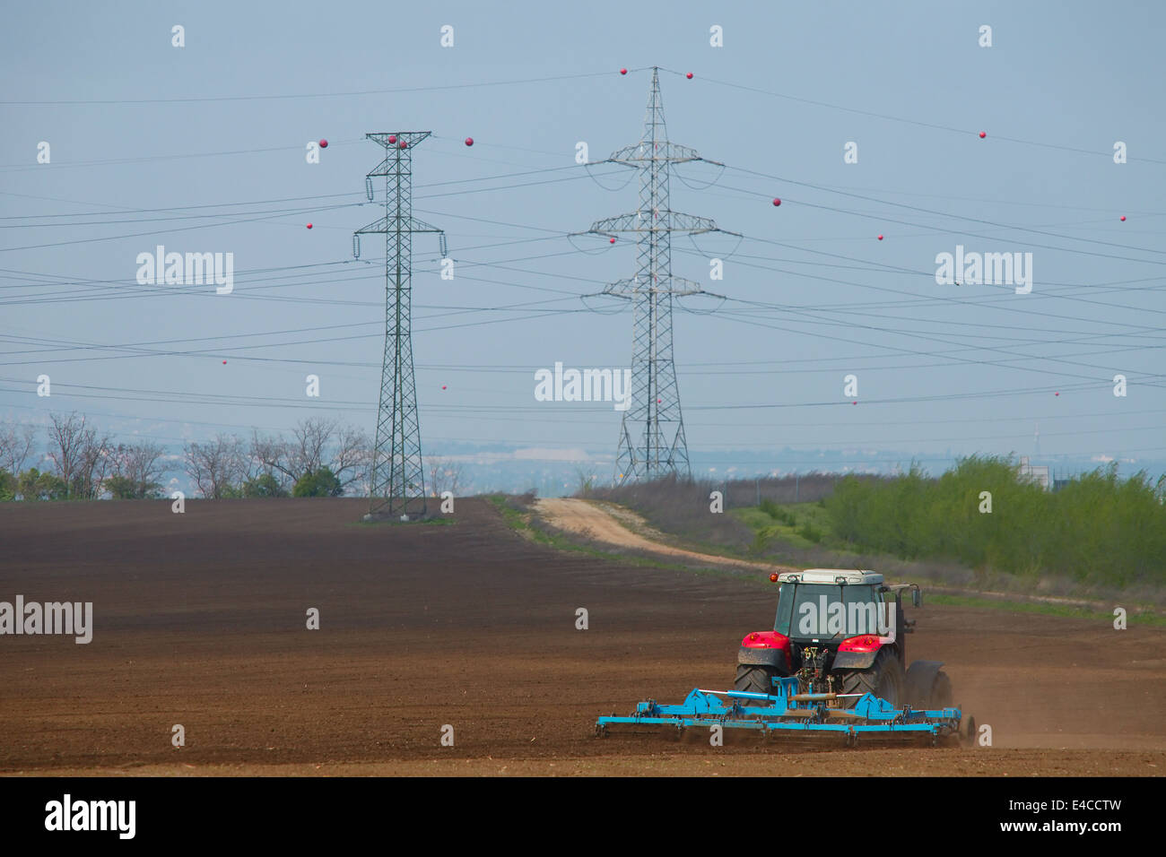 Tractor machine hi-res stock photography and images - Alamy