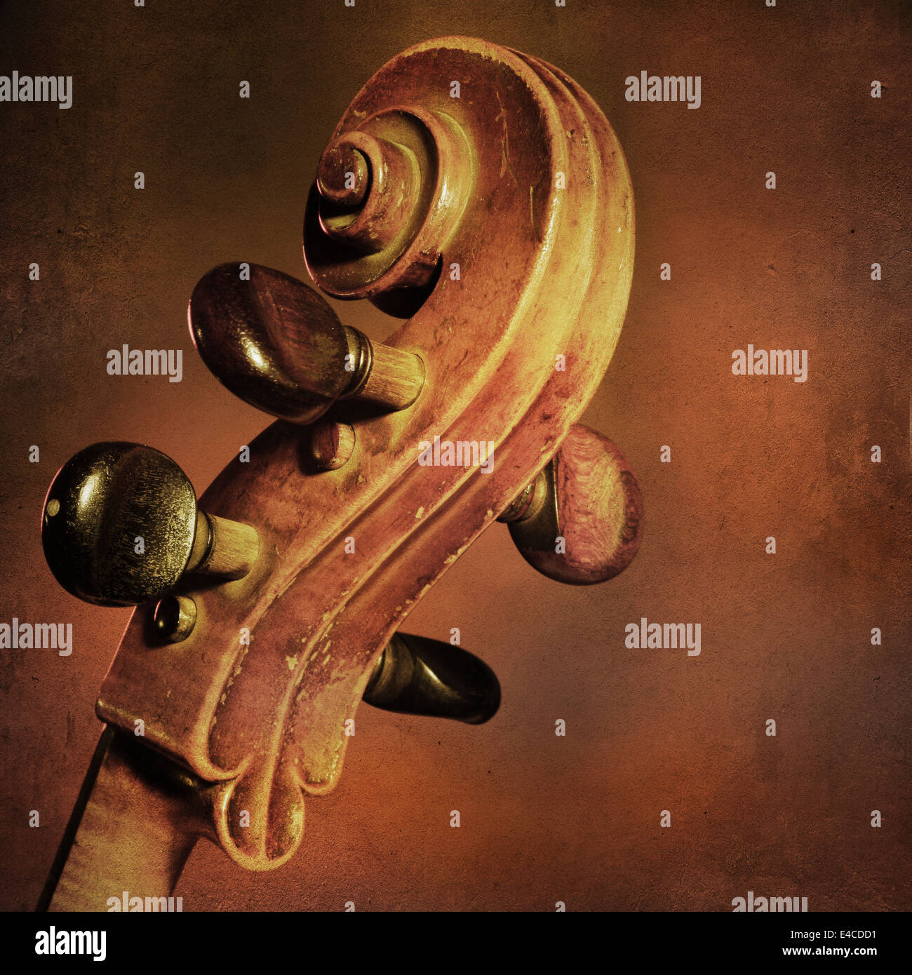Vintage cello background Stock Photo - Alamy