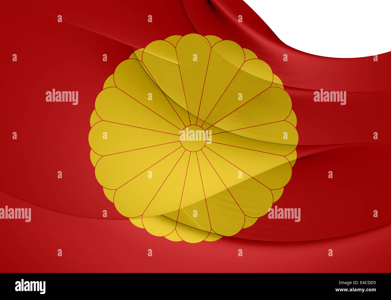 Flag of the japanese emperor hi-res stock photography and images - Alamy