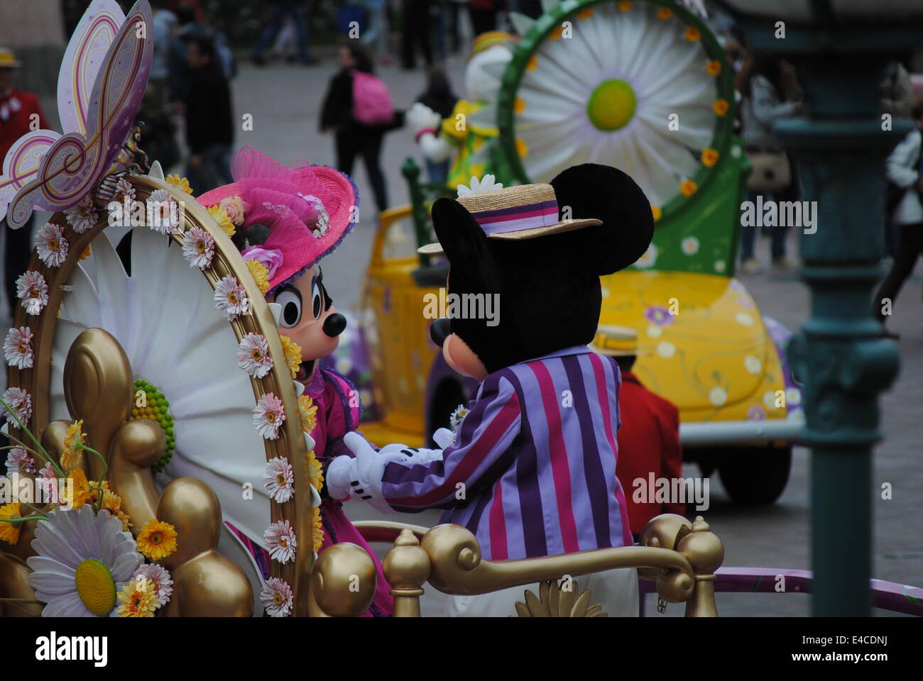 Disneyland in Paris, Mickey Mouse Stock Photo - Alamy