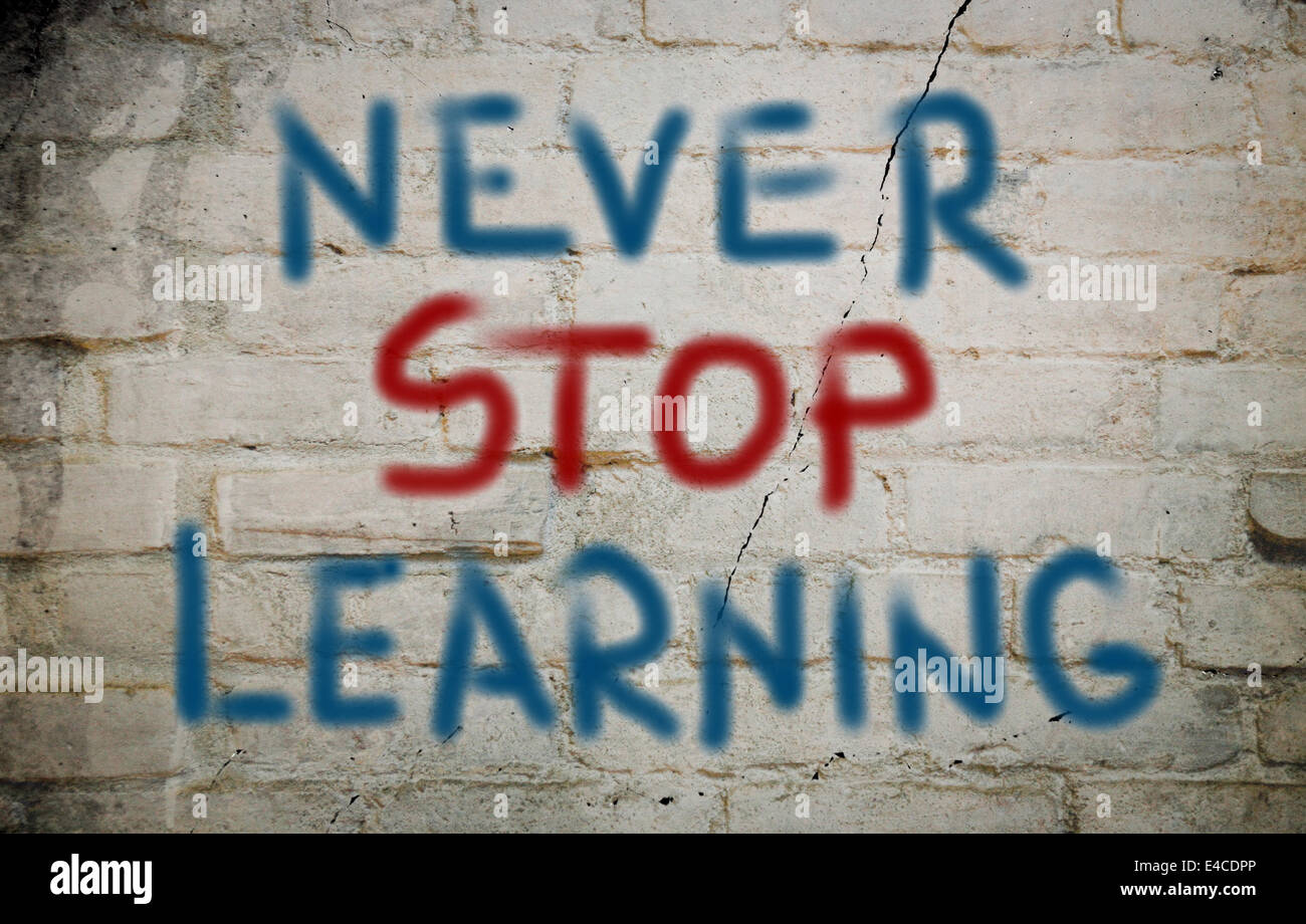 Concept teaching learning symbol teacher hi-res stock photography and ...