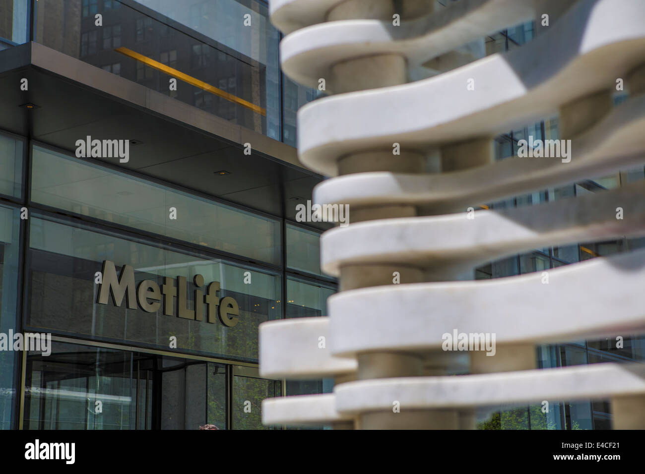 MetLife, Inc. headquarters is pictured in the New York City borough of ...