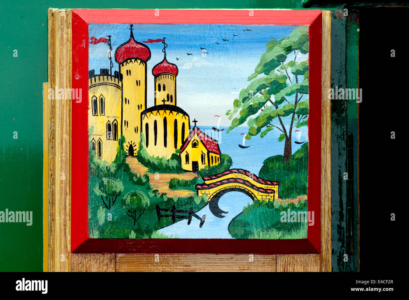 Narrowboat Art High Resolution Stock Photography and Images - Alamy