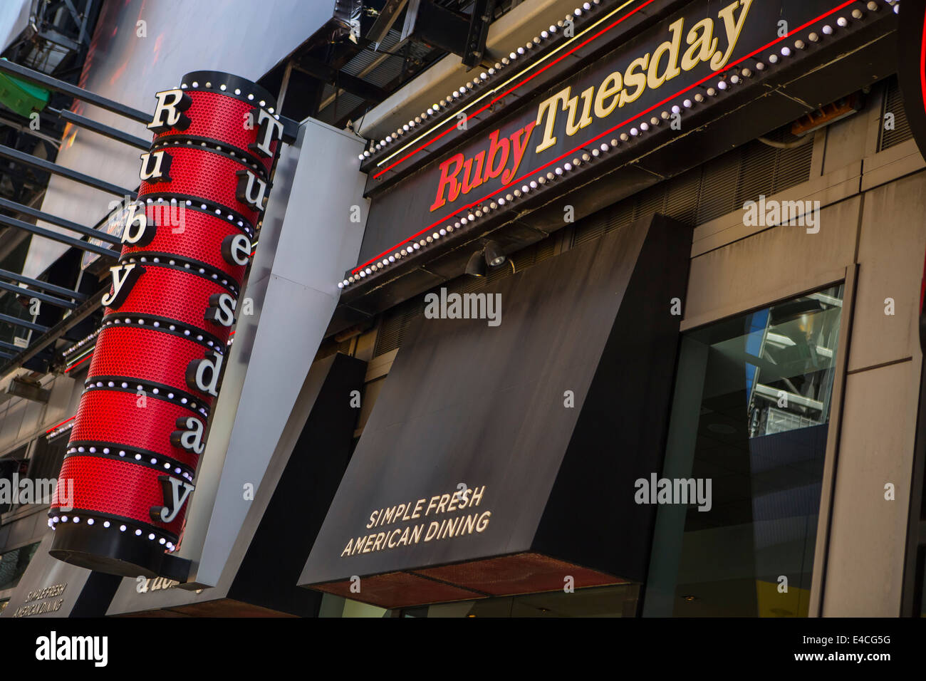 A Ruby Tuesday restaurant is pictured in the New York City borough of ...