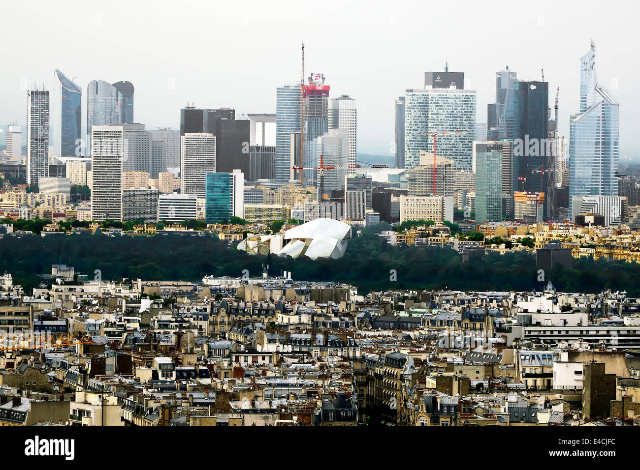 Financial District Paris France City of Lights Europe FR Stock Photo ...