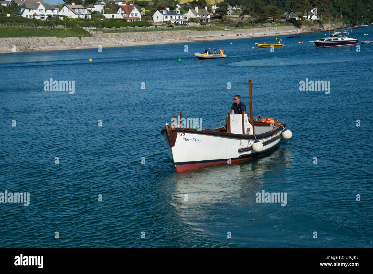 Cornwall. Roseland Peninsular. St Mawes. Place ferry Stock Photo - Alamy