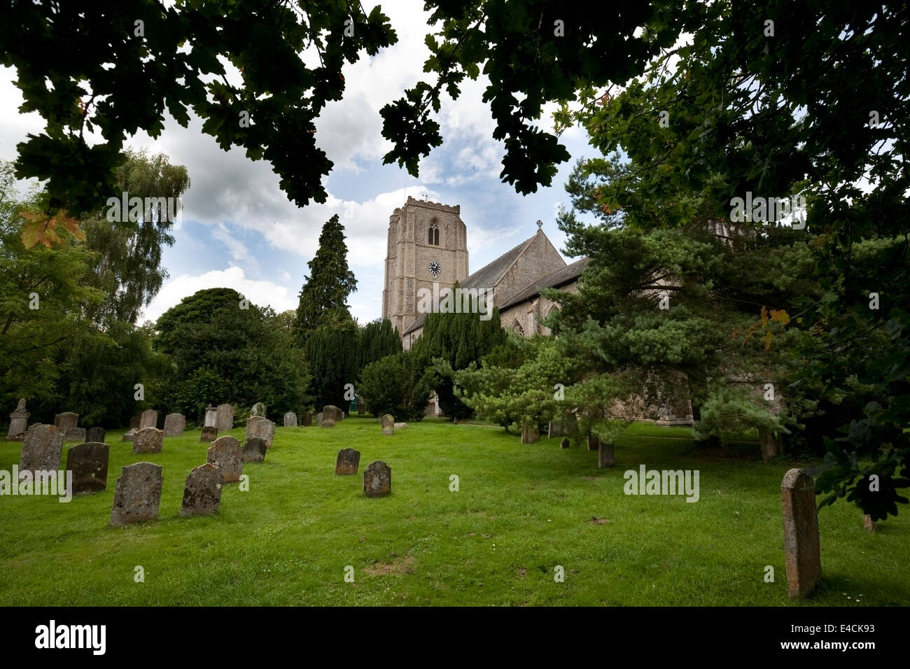 Hingham St Andrew Church Norfolk Stock Photo - Alamy
