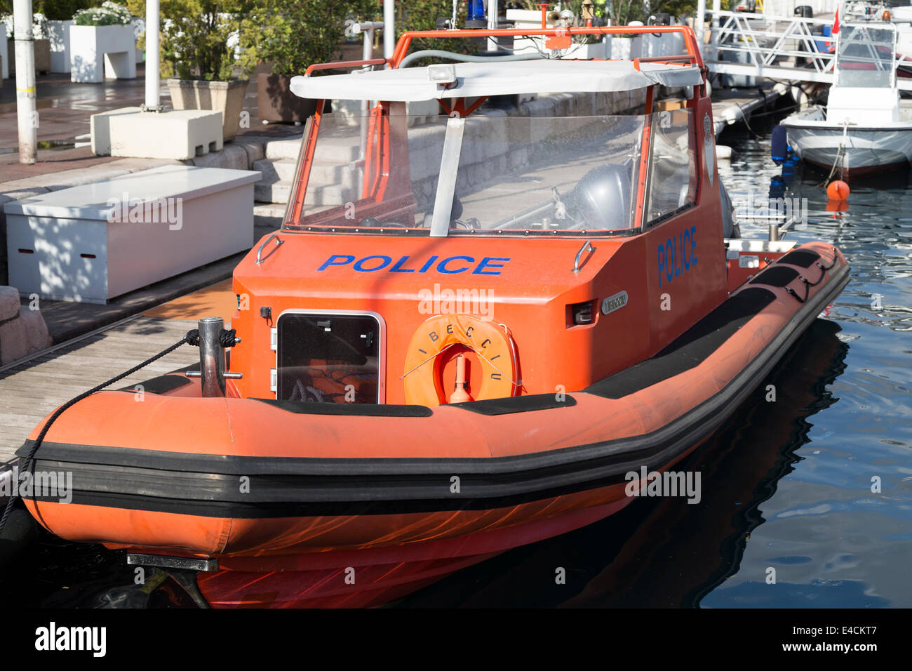 Police launch hi-res stock photography and images - Alamy