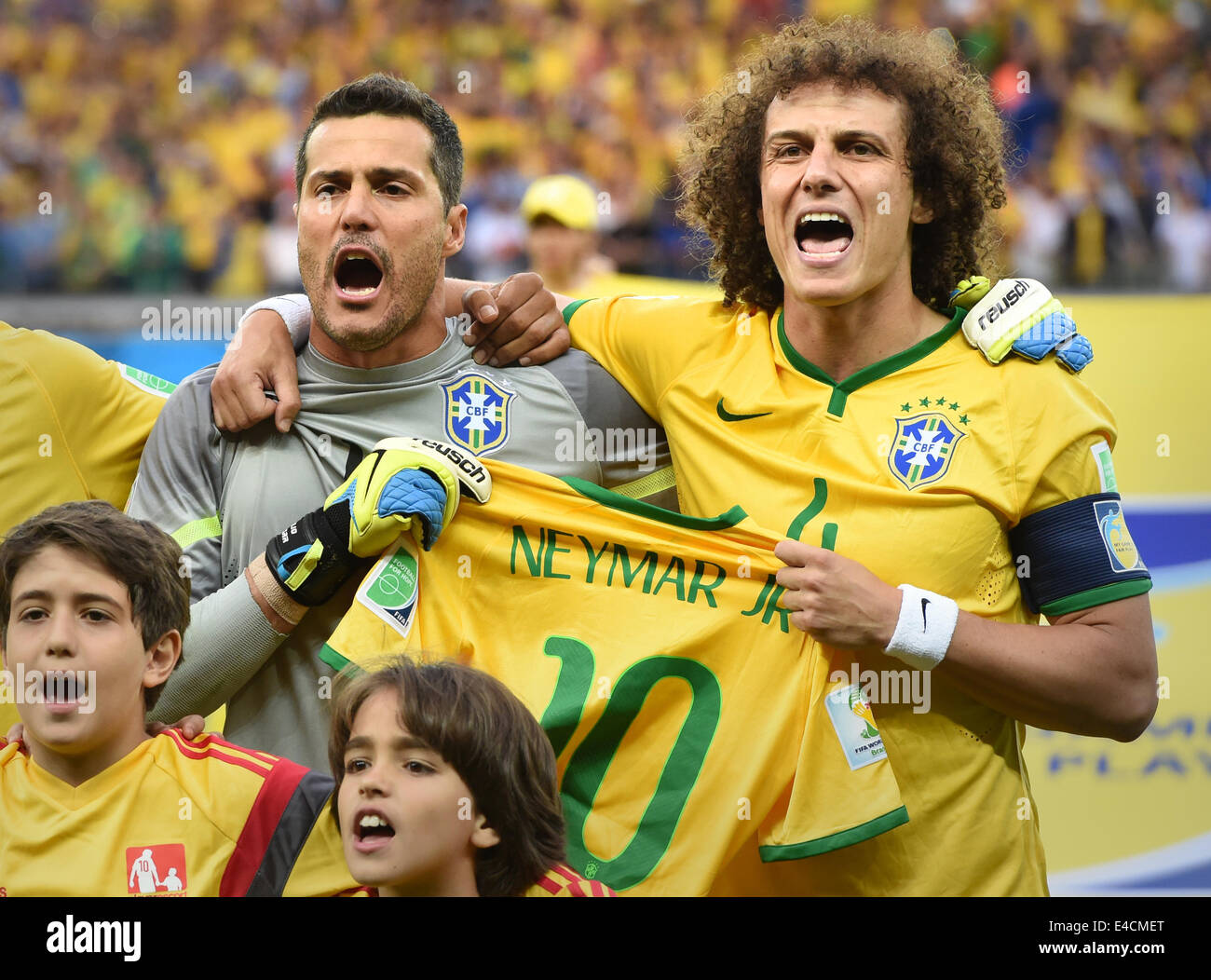 David Luiz Y Neymar Bailando