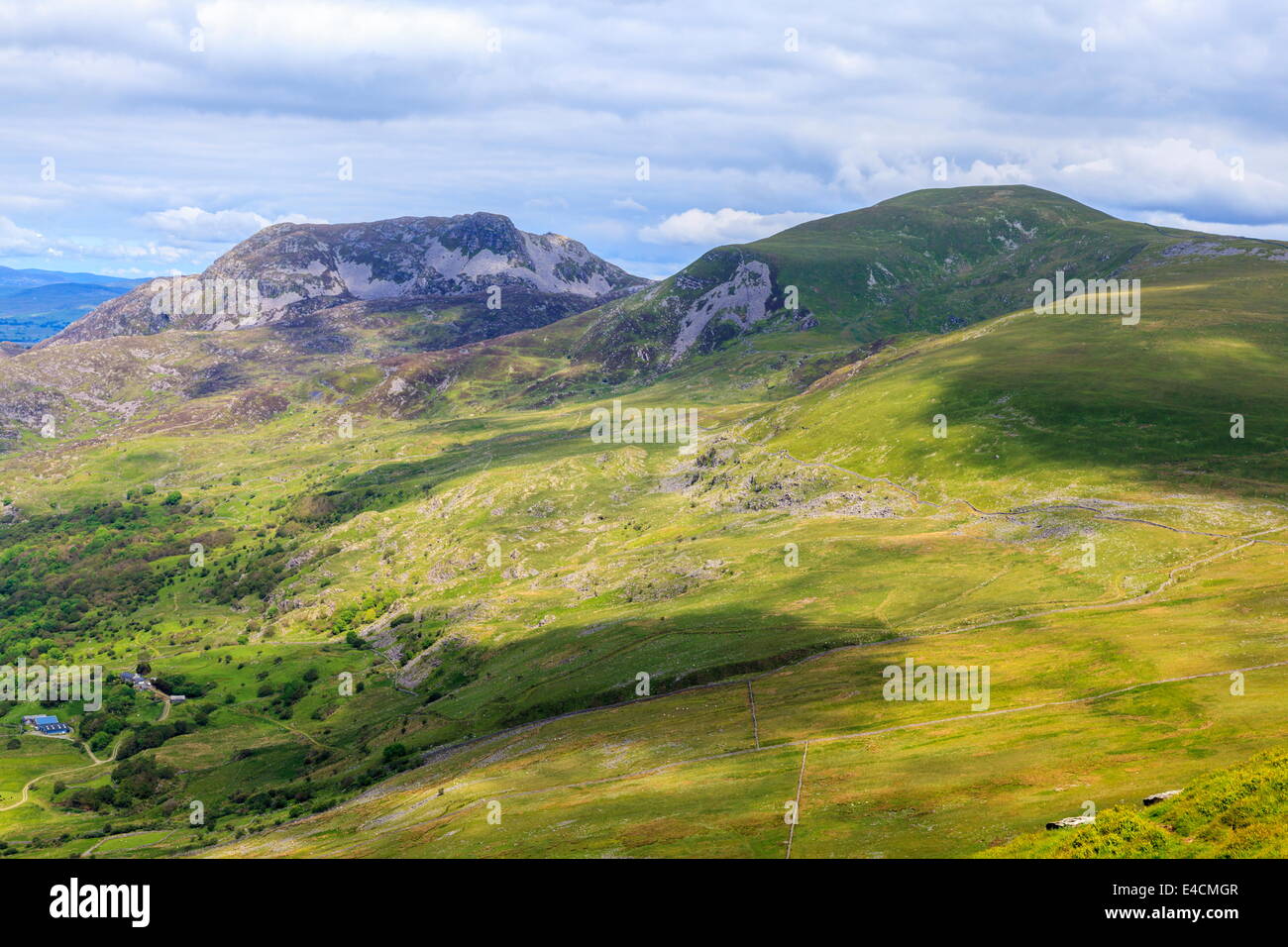 Moelfre mountains gwynedd hi-res stock photography and images - Alamy