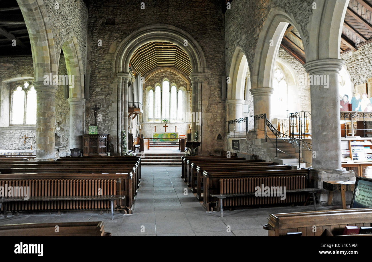 Holy Trinity Church Bosham West High Resolution Stock Photography and ...