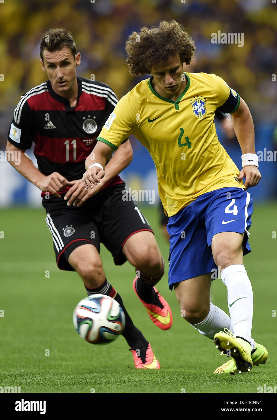 David luiz brazil germany hi-res stock photography and images - Alamy