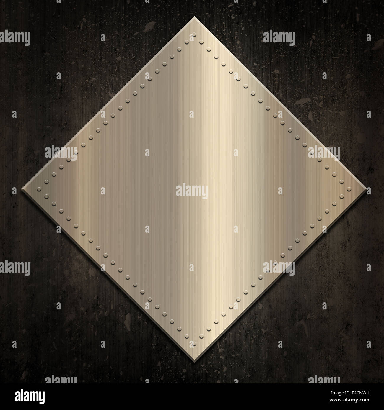 Gold metal plate hi-res stock photography and images - Alamy