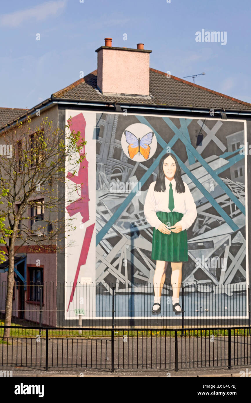 Death of Innocence, a mural by Bogside Art of Annette McGavigan ...