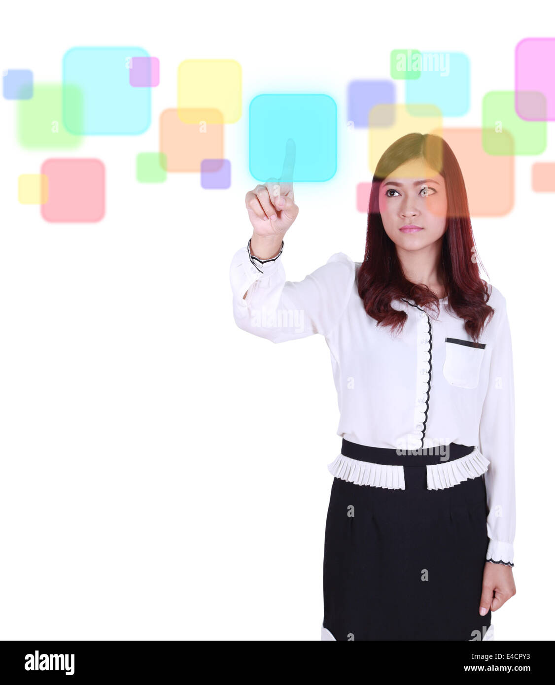 Touchscreen user interface Cut Out Stock Images & Pictures - Alamy