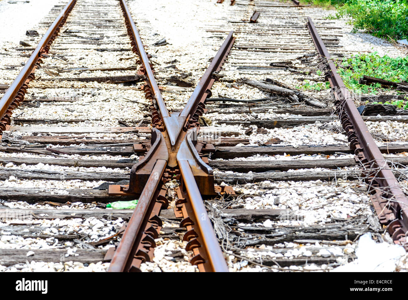 Diverging tracks hi-res stock photography and images - Alamy