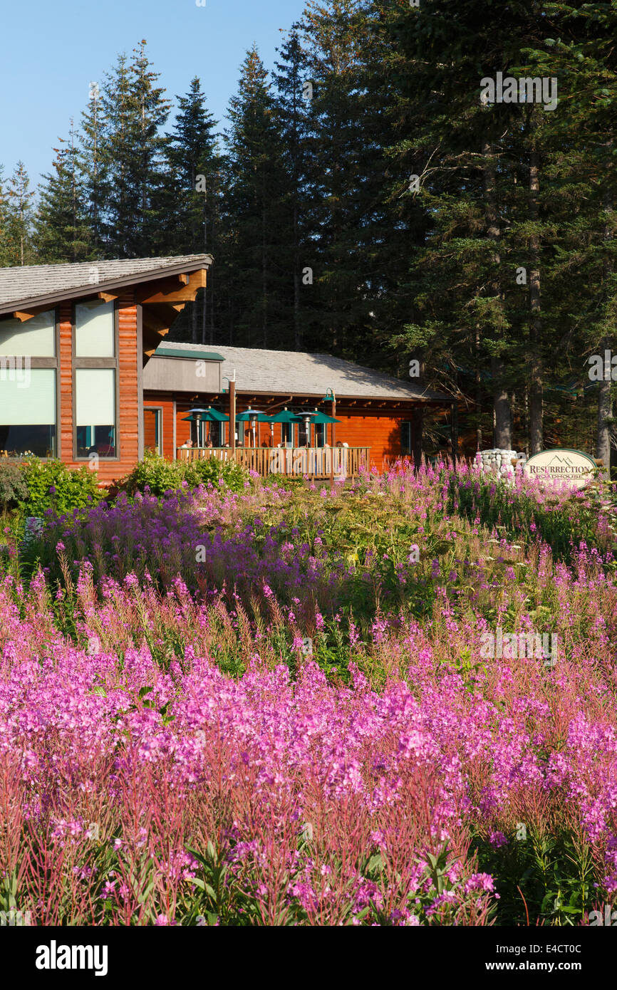 Resurrection Roadhouse, Seward, Alaska Stock Photo - Alamy