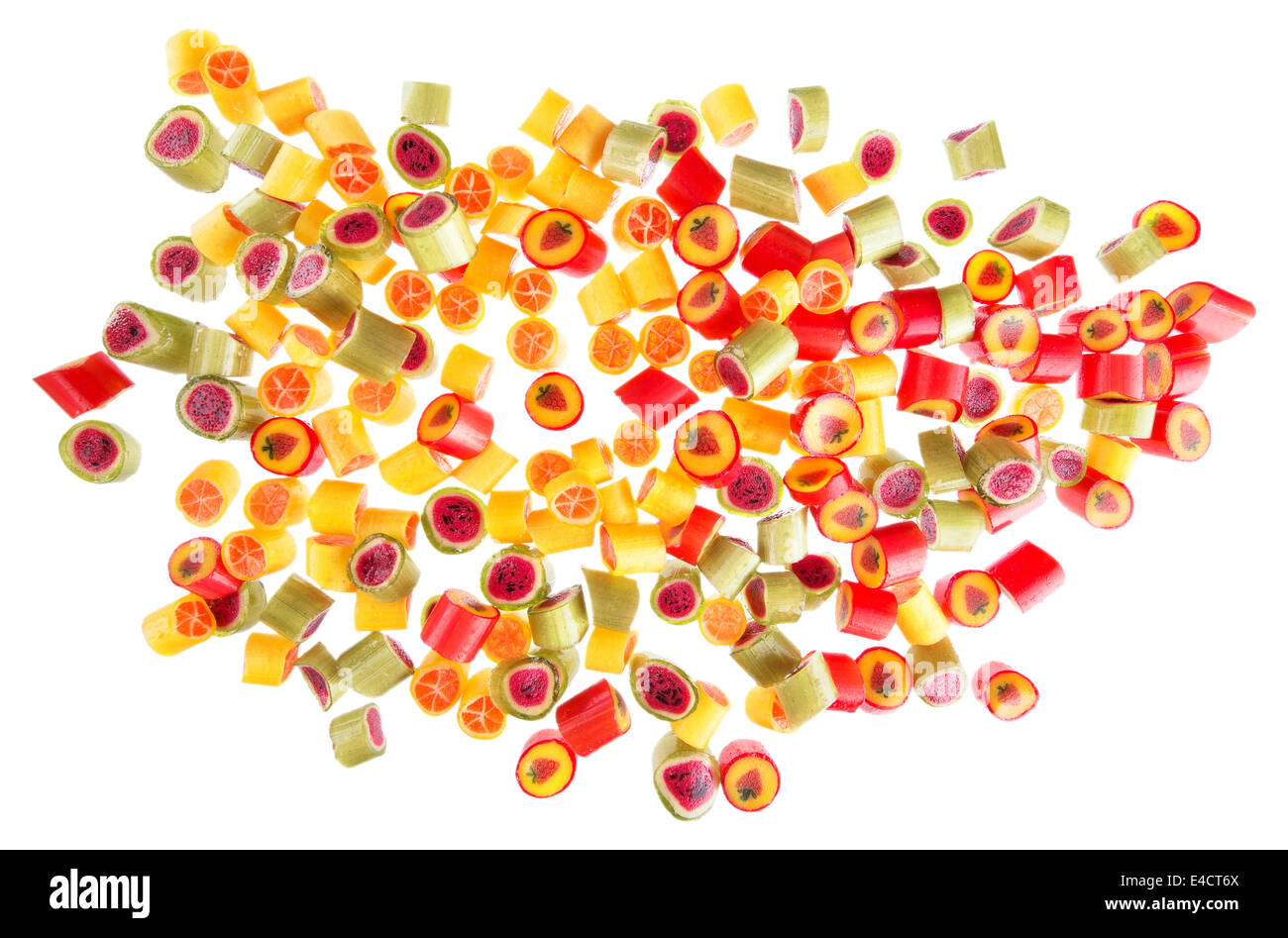fruit candies for background Stock Photo - Alamy