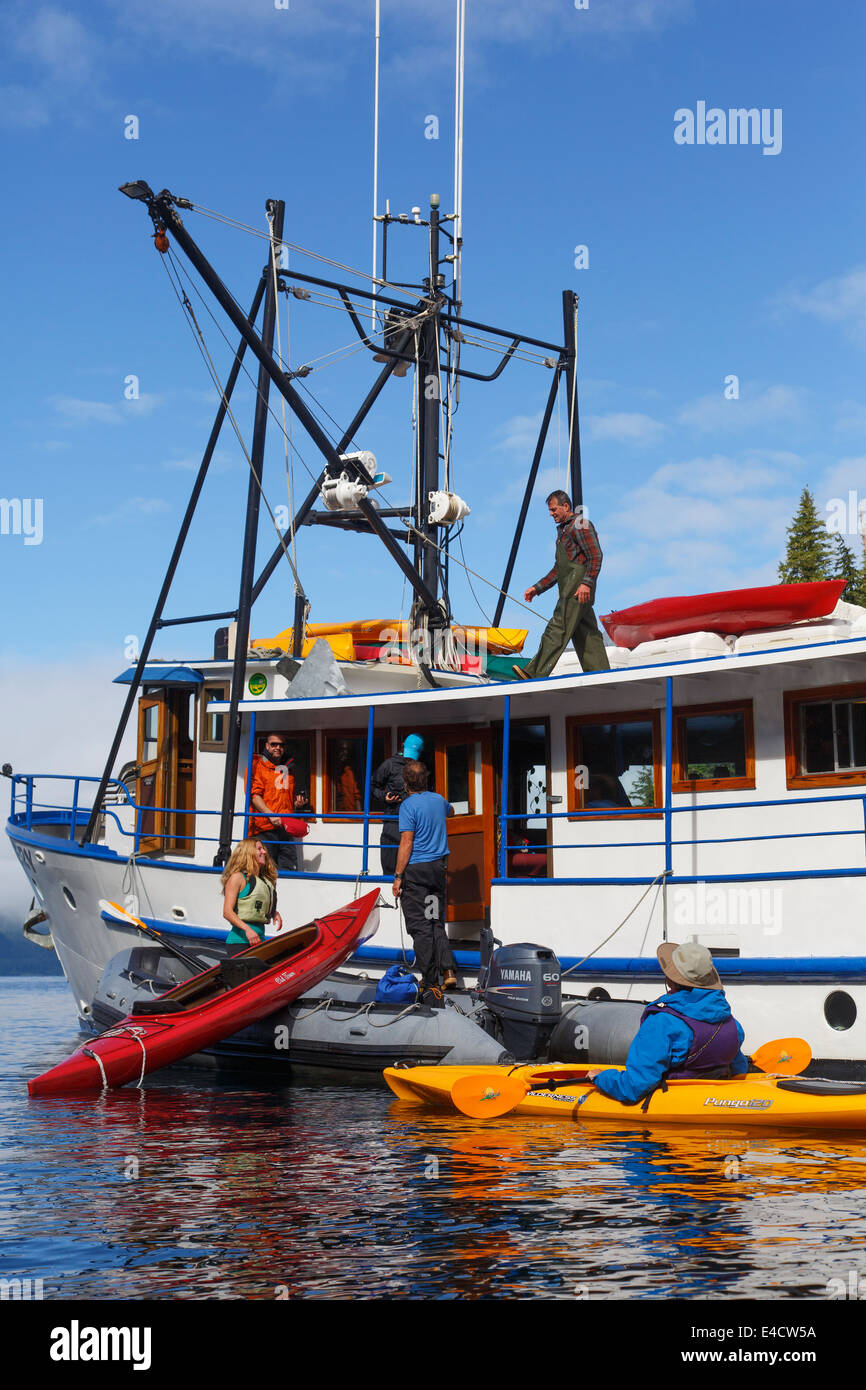 Kayaking around Knight Island, Prince William Sound, Chugach National ...