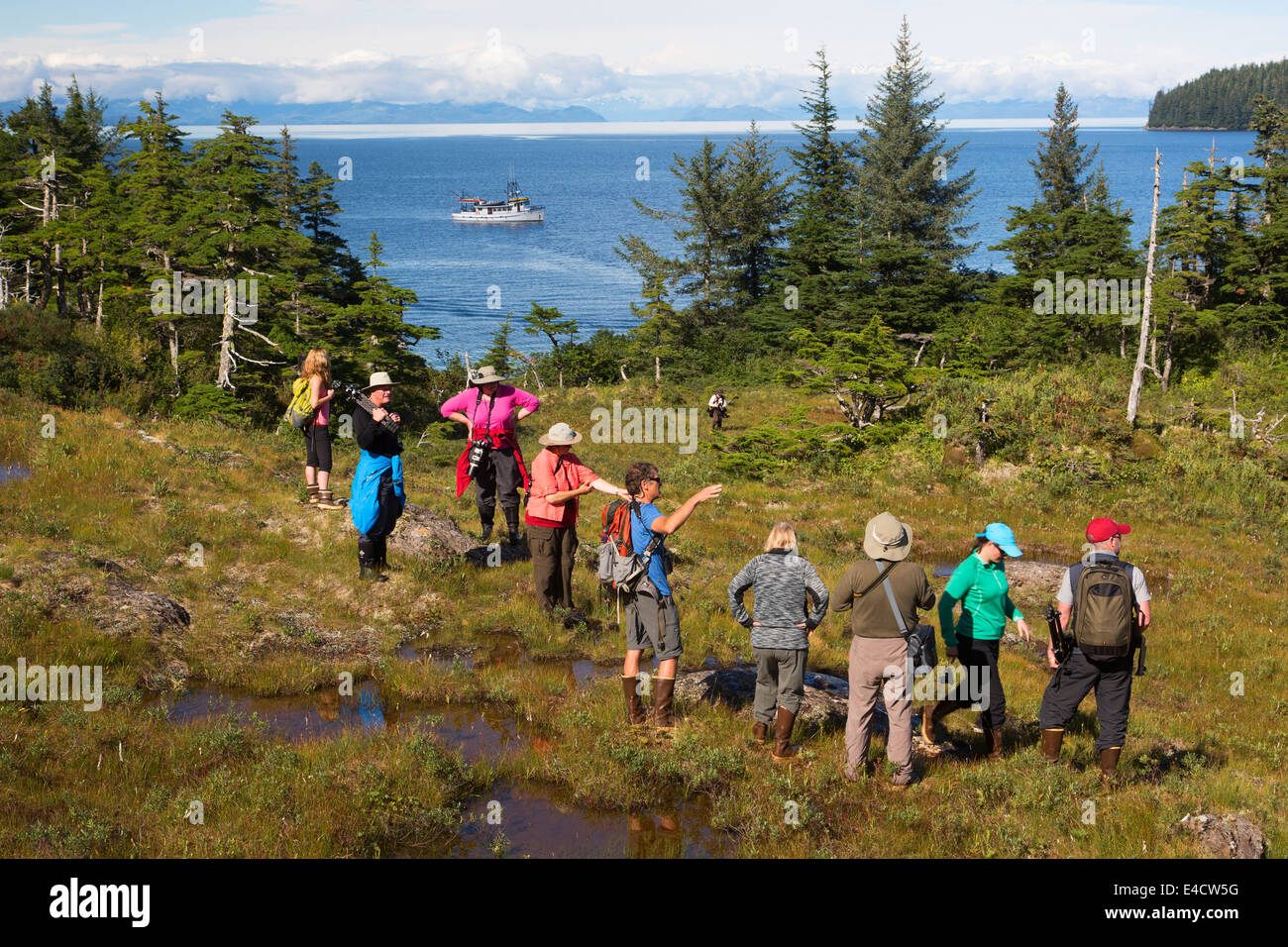 Hiking on Knight Island, Prince William Sound, Chugach National Forest ...