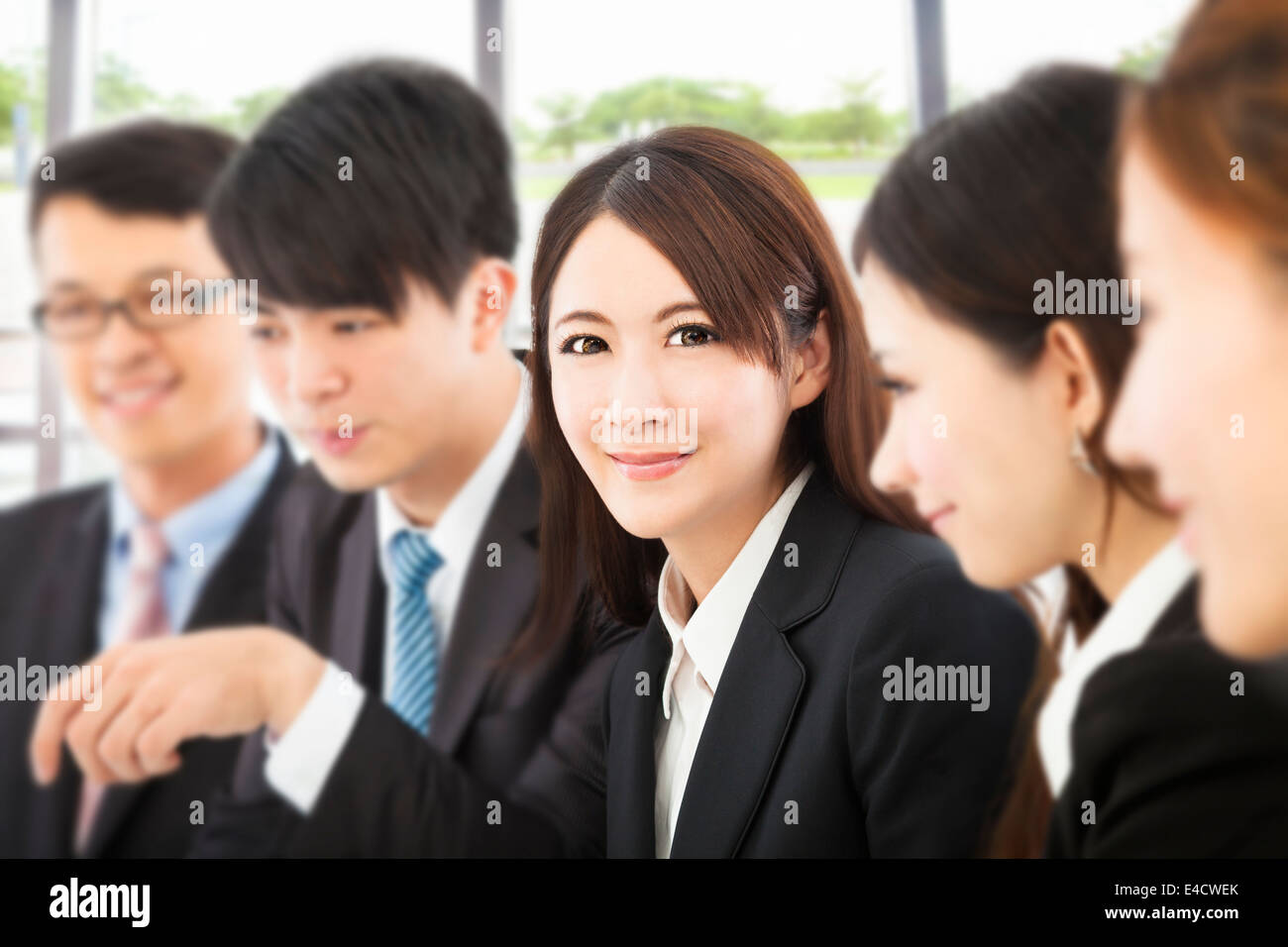 Focus business woman hi-res stock photography and images - Alamy