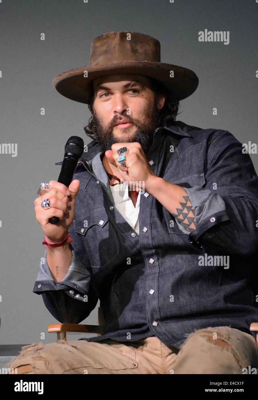 New York, NY, USA. 8th July, 2014. Jason Momoa at in-store appearance ...