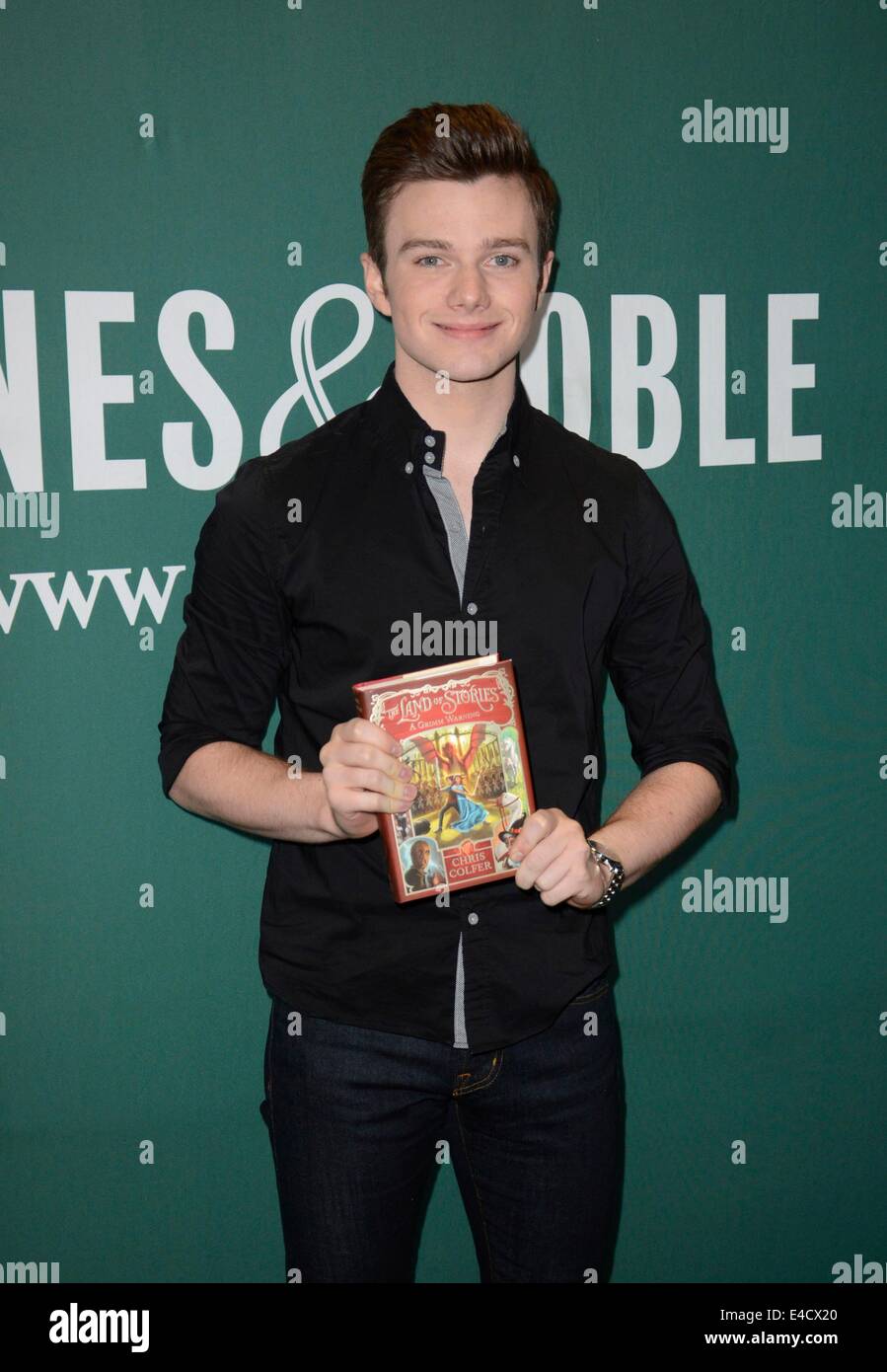 New York, NY, USA. 8th July, 2014. Chris Colfer at in-store appearance ...