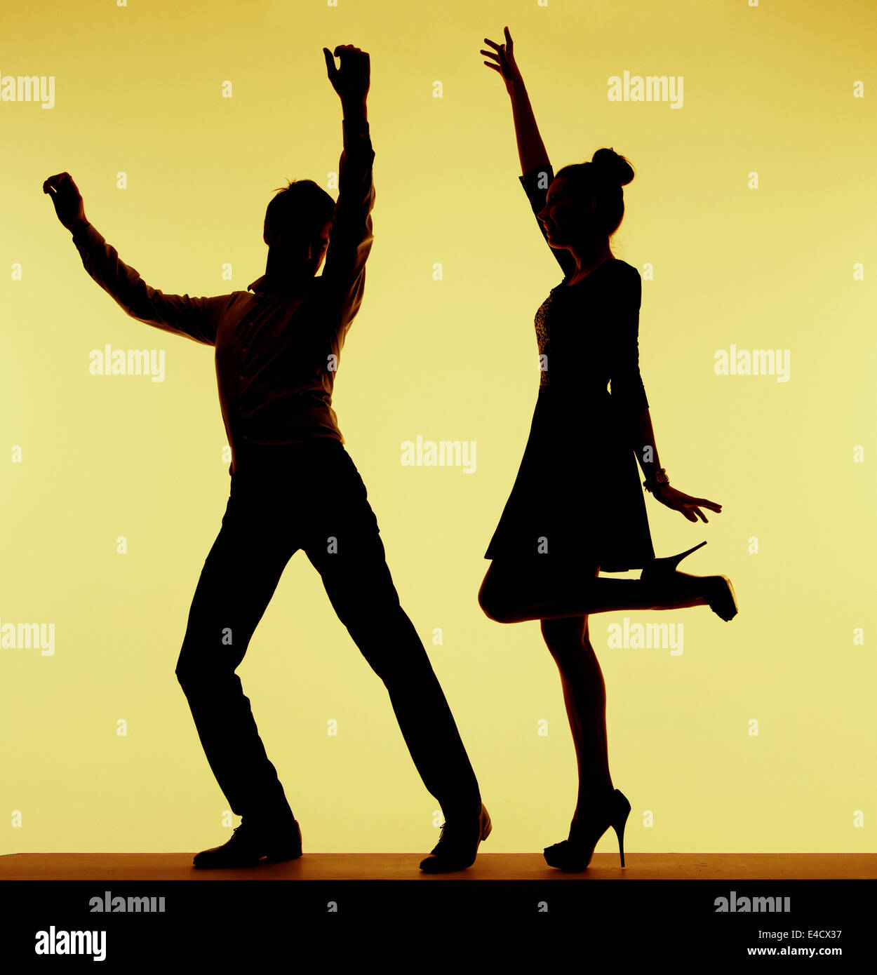 Best dancers in the whole popular music club Stock Photo - Alamy