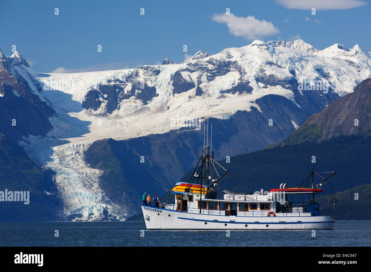 The M/V Discovery in Port Wells, Prince William Sound, Chugach National ...