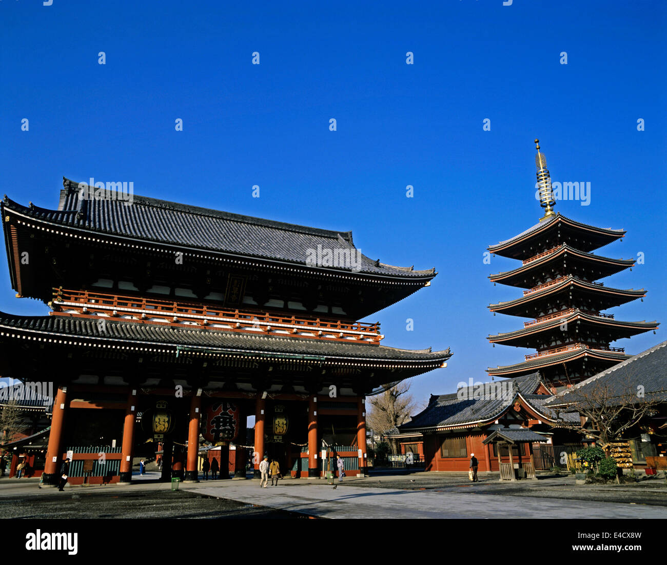 The Senso-ji Temple, Asakusa, Tokyo, Japan Stock Photo - Alamy