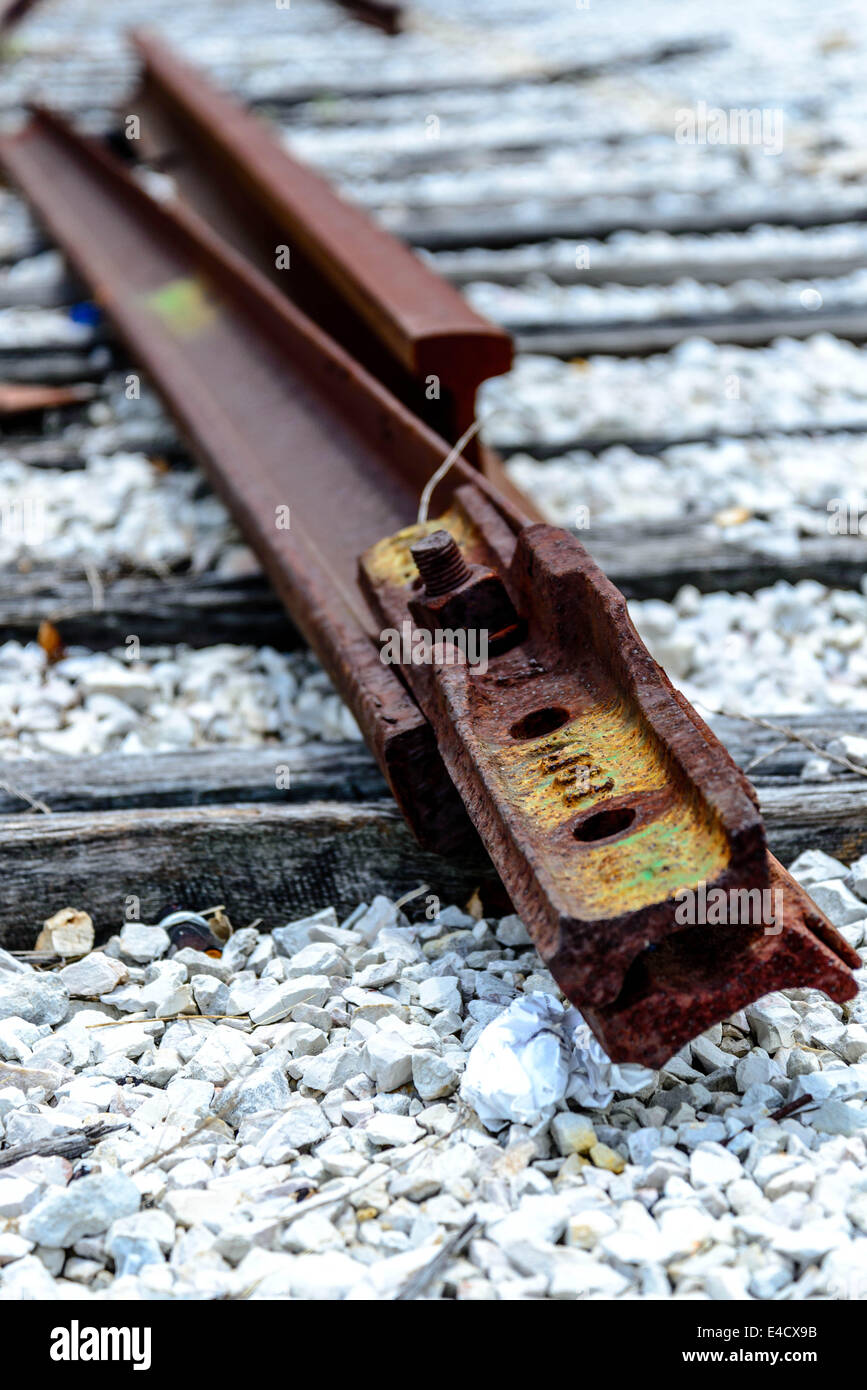 Decay derelict railroad hi-res stock photography and images - Alamy