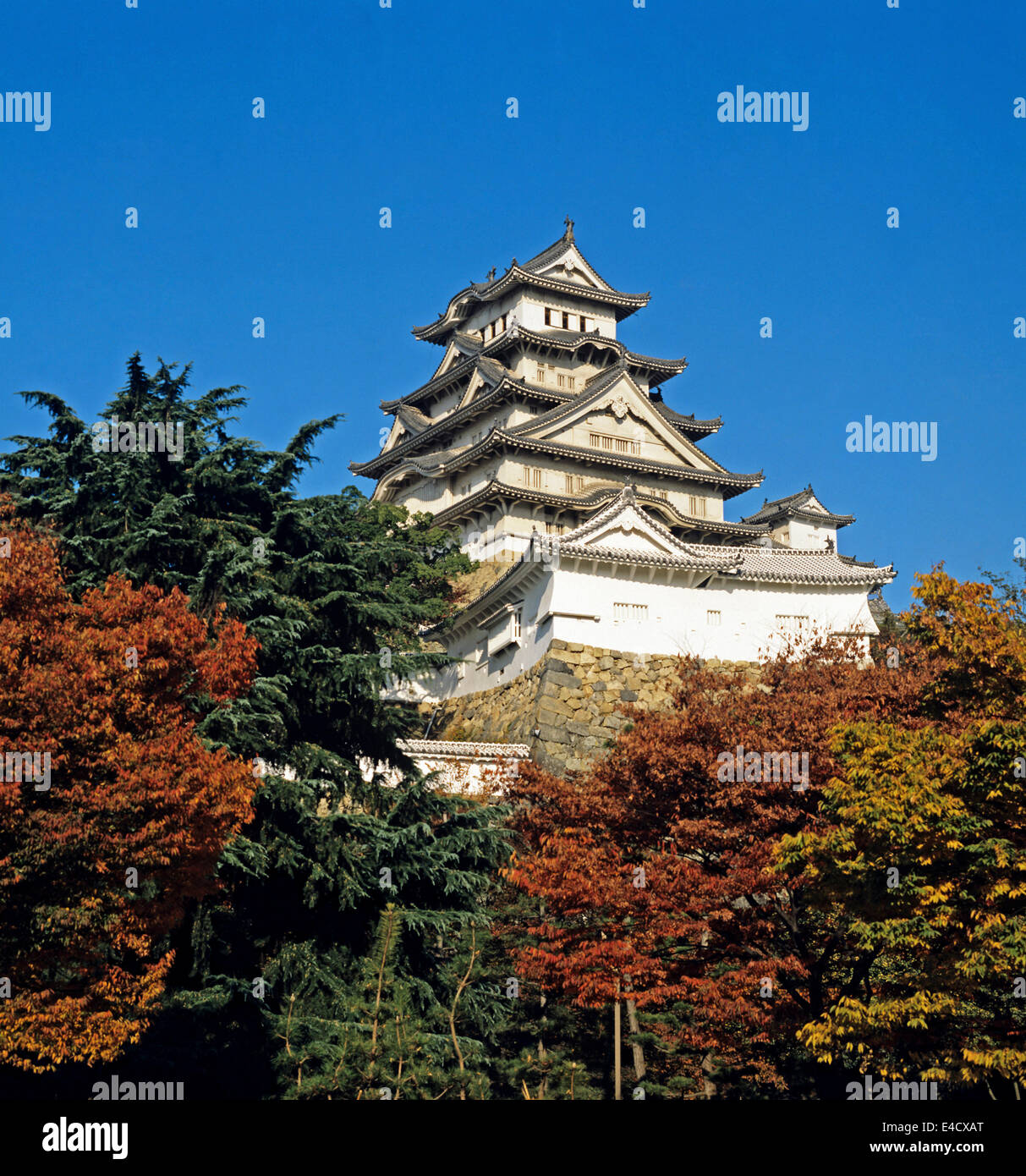 View of Himeji Castle, Himeji, Hyogo Prefecture, Japan Stock Photo - Alamy