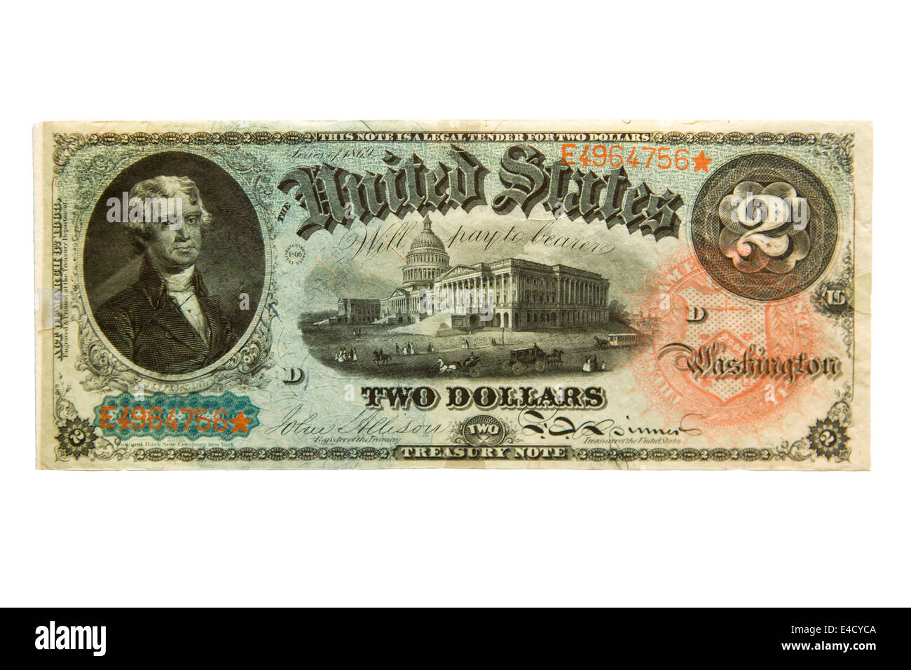 Us banknotes obverse hi-res stock photography and images - Alamy